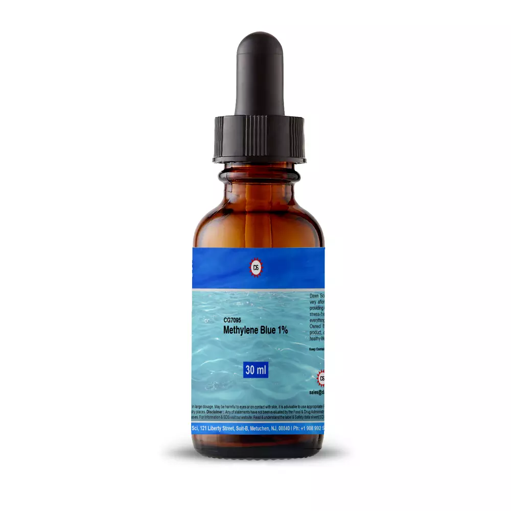 Pure Methylene Blue 1% Drops | Boost Energy - Dawn Sci